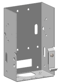 Sabot haut de poteau interméd. (droite) - Boutique en ligne Matest